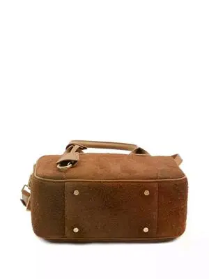 GOLDEN GOOSE Vita Zip-top Leather Tote Bag - Brown