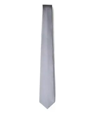 FRANZESE COLLECTION Silk Neck Tie - Grey