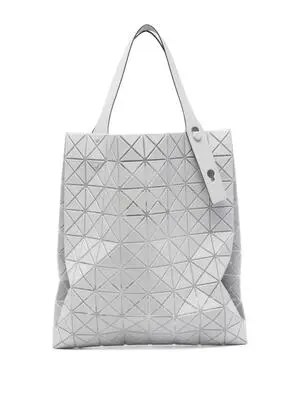 Issey Miyake Prism Plus Geometric-pattern Tote Bag - Grey
