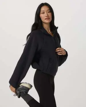 Vuori Alpine Fleece Jacket - Black