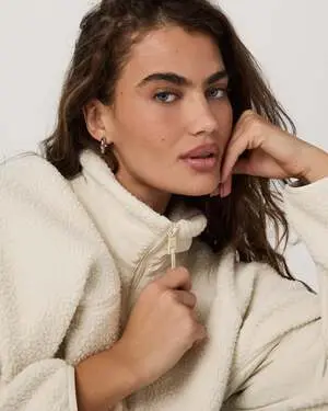 Vuori Alpine Fleece Jacket - Bone