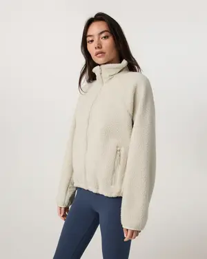 Vuori Alpine Fleece Jacket - Bone