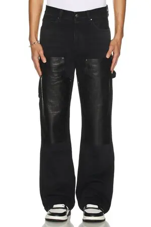 Amiri Embossed Croc Carpenter Jean