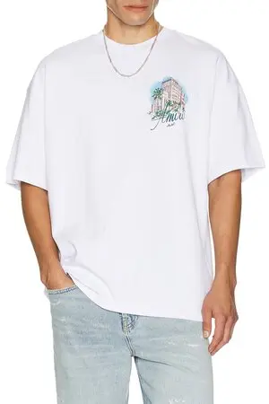 Amiri Hotel Oversized Tee