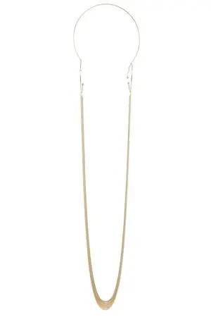 Alaïa Metallic Gold Headpiece