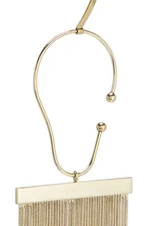Alaïa Metallic Gold Headpiece