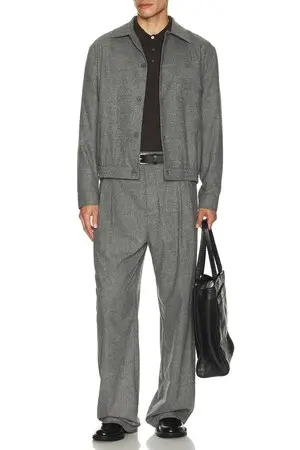 Simkhai Ernie Blouson Shirt Jacket - Charcoal Melange