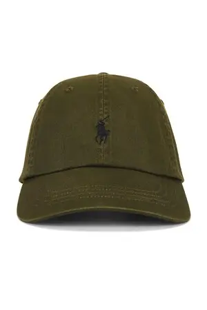Ralph Lauren Chino Sport Cap - Company Olive