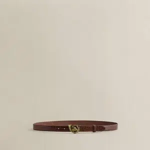 Ralph Lauren Alligator Belt - Brown