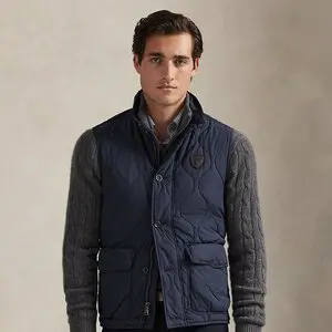 Ralph Lauren Collared Vests For Men