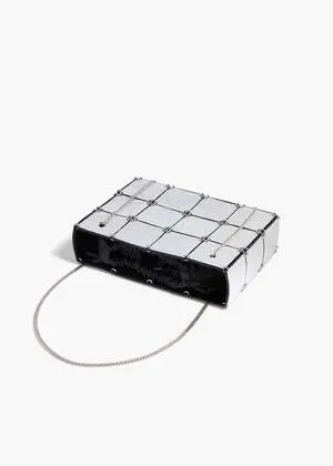 Khaite Mini Emma Evening Bag - Silver