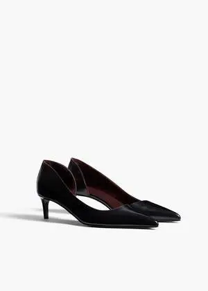 Khaite Jett D'orsay Low Pump - Black