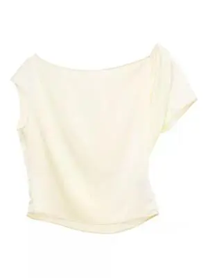 YANGKEHAN Draped One-shoulder Top