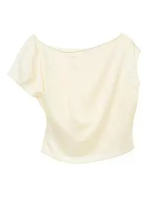 YANGKEHAN Draped One-shoulder Top