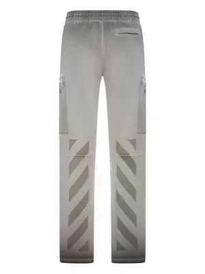 Off-White Diagonal-stripe Trousers