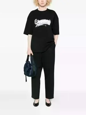 Études Studio Smudged-logo Organic Cotton T-shirt