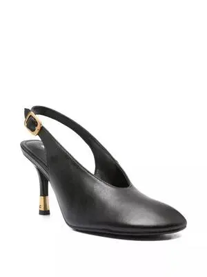Lola Cruz Leather Slingback Pumps