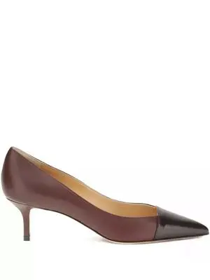 FRANCESCO RUSSO 55mm Leather Pointed-toe Pumps