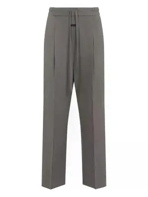 Fear Of God Pleated Drawstring Trousers - Grey