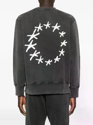 ÉTUDES STUDIO Star-print Crewneck Sweatshirt