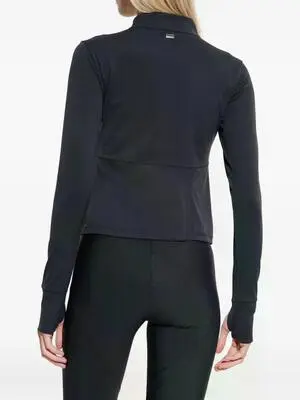 RETHINKIT STUDIOS Half-zip-neck Top - Black