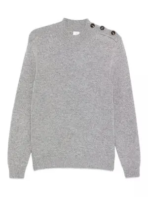 Eleventy Button-detailed Wool Sweater