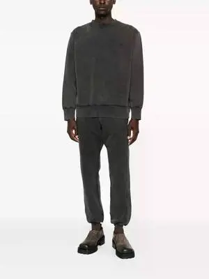 ÉTUDES STUDIO Crew-neck Washed-effect Sweatshirt