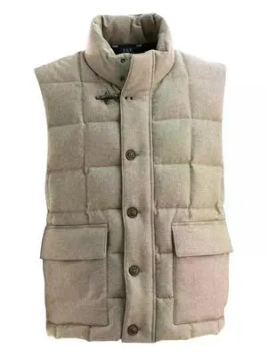 Fay Button Detailed Vests For Men