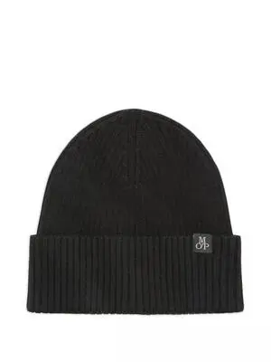 Marc O'polo Ribbed-knit Beanie - Black