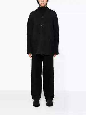 DEVOA Pleated-panel Trousers