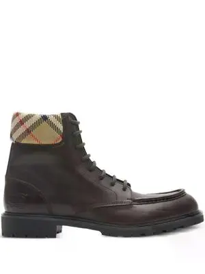 Burberry Combat Boots For Men