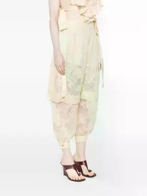 Zimmermann Hypnotic Lace Floral Trousers