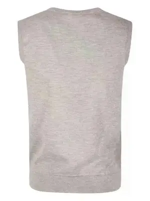 LISA YANG Lauri V-neck Top - Neutrals