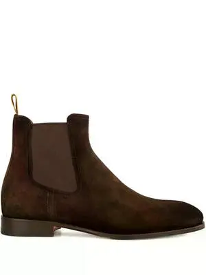 Santoni Archer Suede Chelsea Boots