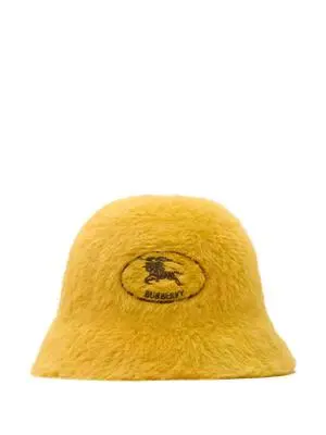 Burberry Embroidered Bucket Hat - Yellow