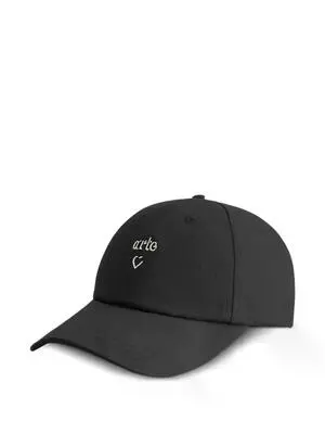 ARTE ANTWERP Embroidered Logo Baseball Cap - Black
