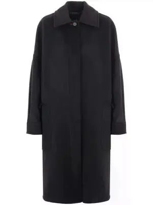 Max Mara Baruffa Coat - Black