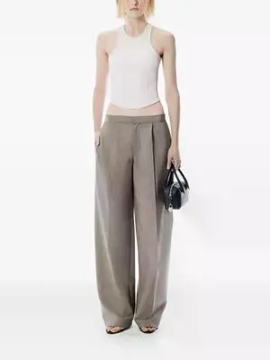 Alexander Wang Mid-rise Straight Leg Trousers
