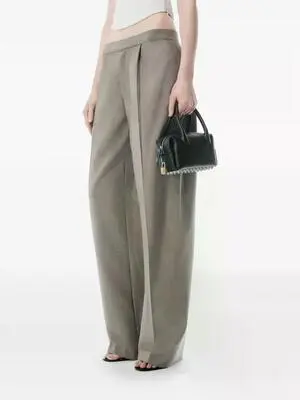 Alexander Wang Mid-rise Straight Leg Trousers