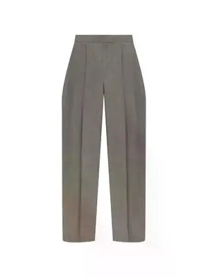 Alexander Wang Pleated Wool Trousers - Grey