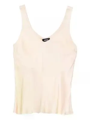 Dixie Cotton V-neck Top