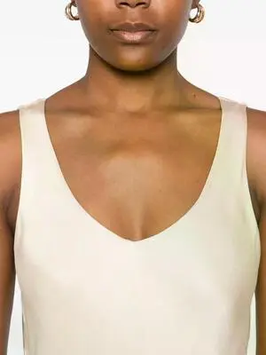 Dixie Cotton V-neck Top