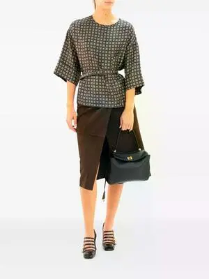 P.a.r.o.s.h Geometric Patterned Blouse