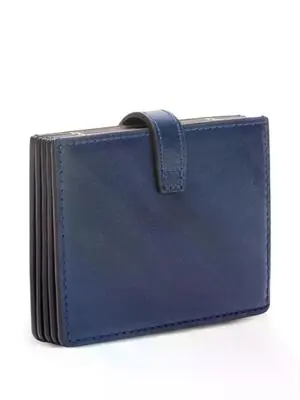 Furla Leather Snap-button Cardholder - Blue