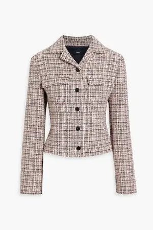 Theory Cotton-blend Tweed Jacket
