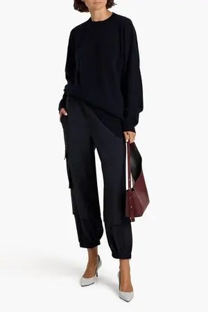 Tibi Anna Cutout Wool-blend Sweater