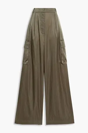 Tibi Wide Leg Bottoms For Women