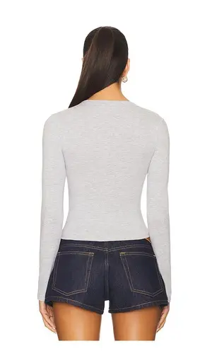 ALL THE WAYS Viola Top - Grey