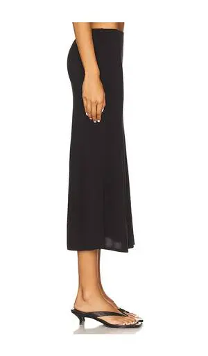 BELLA VENICE Jessie Slip Skirt - Black