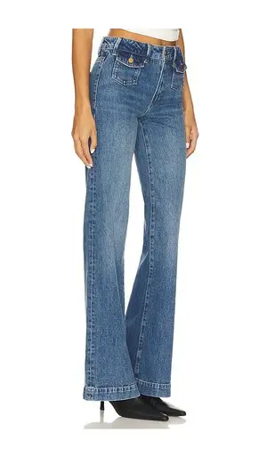 Paige Leenah Wide Leg Jeans